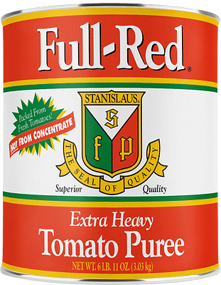 Full Red® Extra Heavy Tomato Puree – Stanislaus