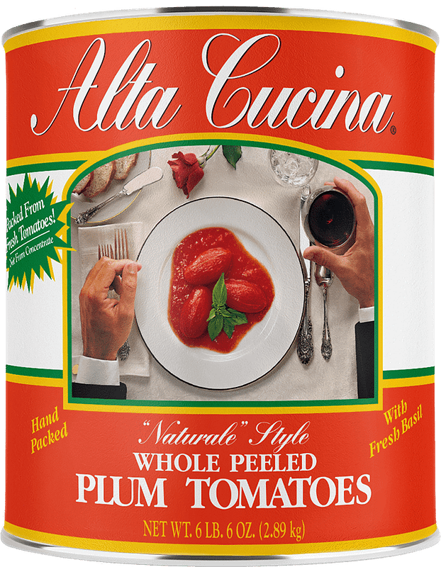 Alta Cucina® "Naturale" Style Plum Tomatoes – Stanislaus