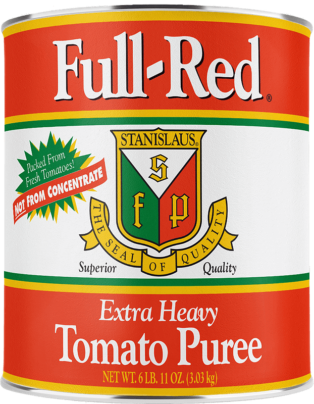 Full Red® Extra Heavy Tomato Puree – Stanislaus